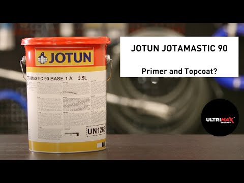 Cat Jotun Jotamastic 90 Dijelaskan - Mengapa sangat bagus untuk permukaan yang belum dipersiapkan