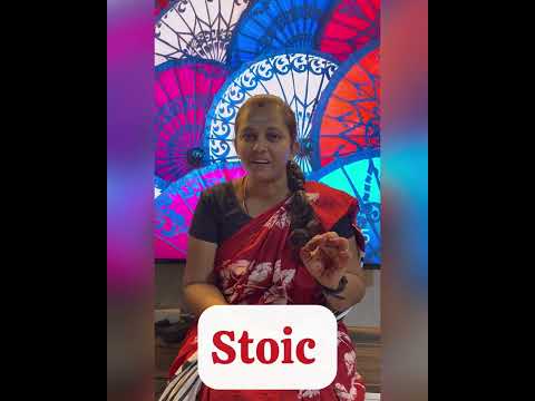 Stoic meaning in tamil #shorts #english #learnenglish #spokenenglish #vocabulary #tamil