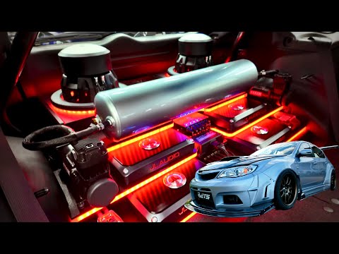 The BIGGEST Subaru Sti Car Audio System We Have Ever Installed!