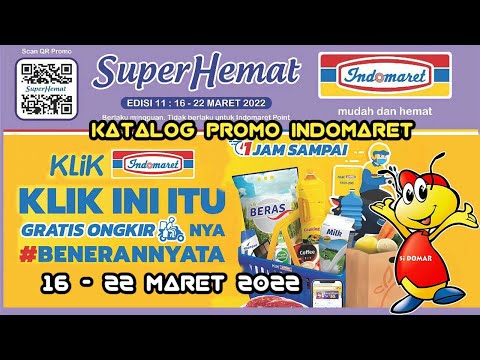Promo Katalog Indomaret 16 - 22 Maret 2022 *Promo Mingguan Indomaret