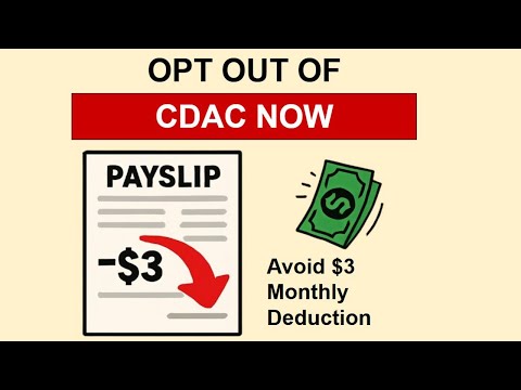 How to Opt Out of Automatic CDAC Contribution in Singapore