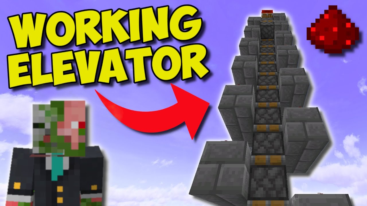 (1.17+) EASY WORKING ELEVATOR IN MINECRAFT!!! - Redstone Tutorial