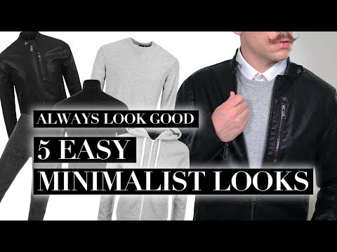 Men's Minimalist Style | How To Create Your Monochrome Wardrobe | Trend Tested ad