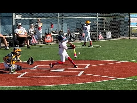 Using the new Easton Dub bat!! #eastondub #9uAAA