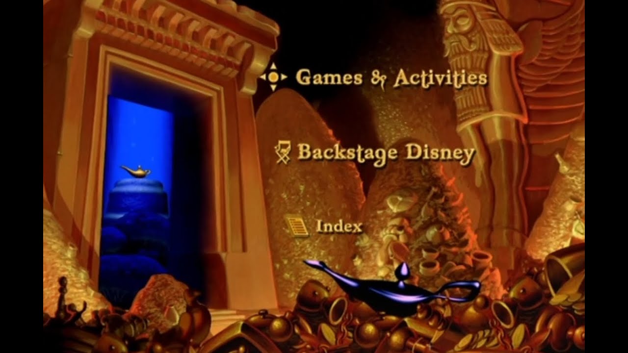 Aladdin: Platinum Edition Disc 2 and Bonus Features