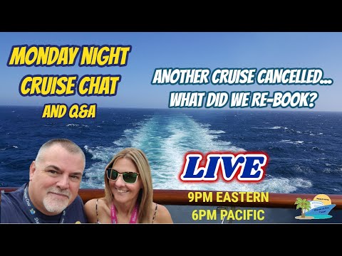 Sharon at Sea Travel / LIVE Weekly Cruise Chat and Q & A / Join us LIVE in the chat!!!