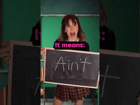 Abbreviations: gonna, wanna, ain’t #englishconversation #learnenglish