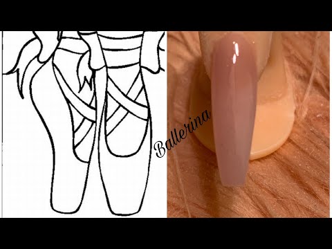 How To Coffin/Ballerina Nails VlogMas Nail-A-Thon Day 3 Coffin vs. Ballerina Shape Nails
