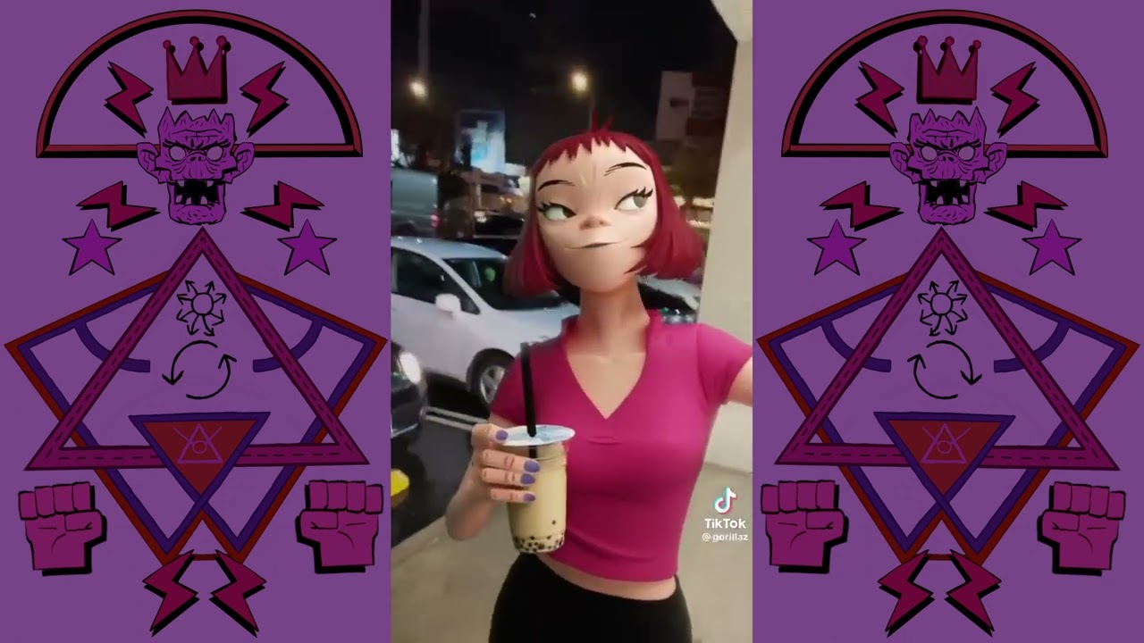[Gorillaz] どういたしまして | A day in the life of Noodle