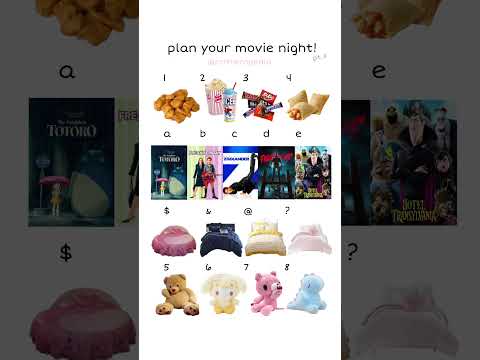 plan ur movie night🍿! #aesthetic #pinterest #movienight #sleepover #y2k #sanrio #kawaii #fyp #cute