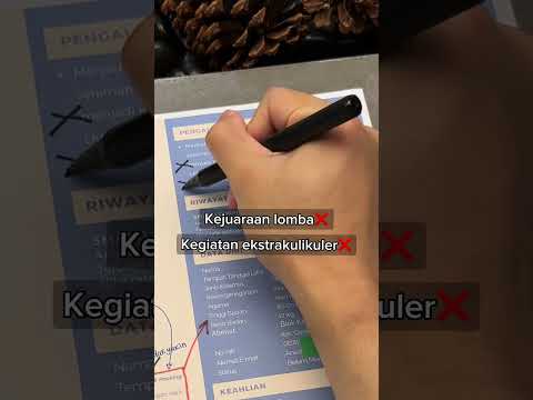 CV Review 1 menit bareng MinKue #8 - Lulusan SMA