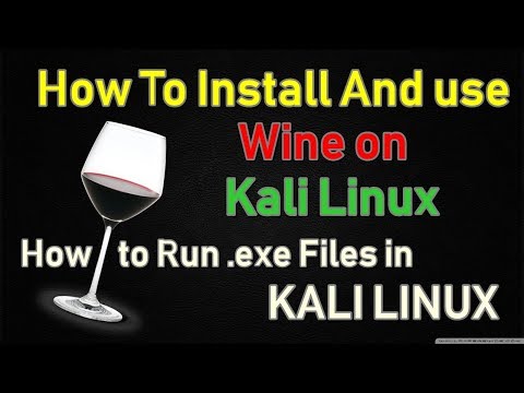 How to Install .exe Files in kali linux. – HACKER STREET