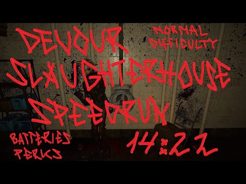 Steam Community :: Video :: DEVOUR: Slaughterhouse - Speedrun Normal Batteries/Perks in 14:22