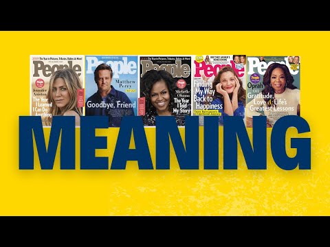 People Magazine: A Celebrity Chronicle.