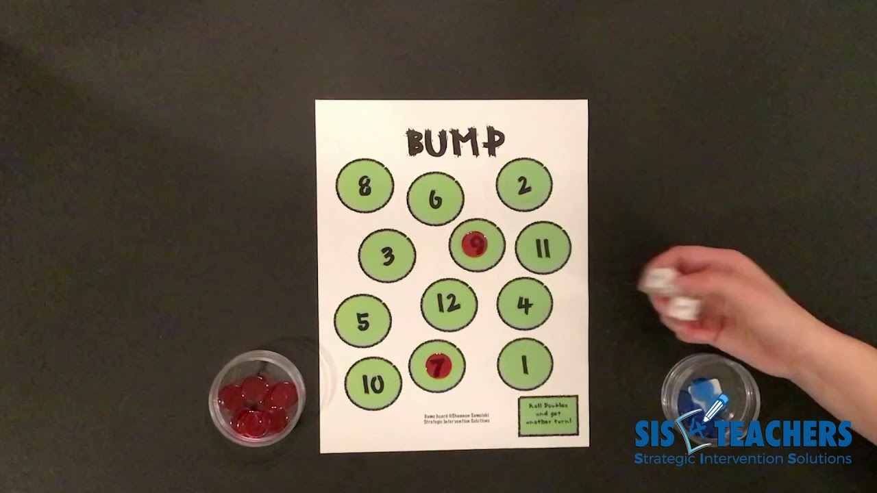 Math Games: Bump Addition - Level 1