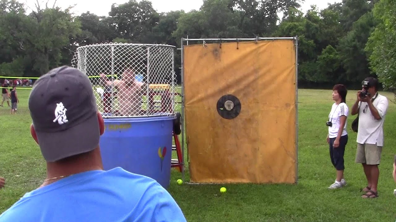 Sensei Peter Babjak dunked by Eric ~ 2011 Tohkon Picnic