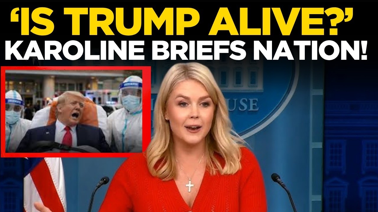 LIVE: White House Briefing on Trump | Karoline Respond On Trump Health | White House Briefing LIVE