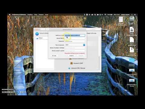 Configurare casella su Apple Mail