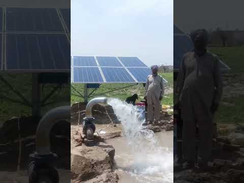 3Hp solar water motor Full power