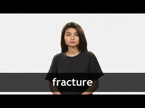 How to pronounce FRACTURE in American English