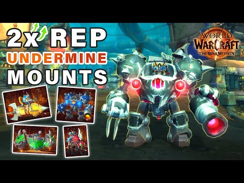 Undermine REPUTATION has a 2x Boost Now | Darkfuse and Cartels Boosted â–º WOW: The War Within