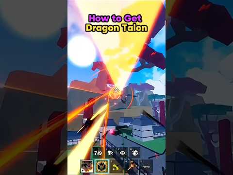 how to get dragon talon #roblox #bloxfruits #onepiece #anime #update #gooblox