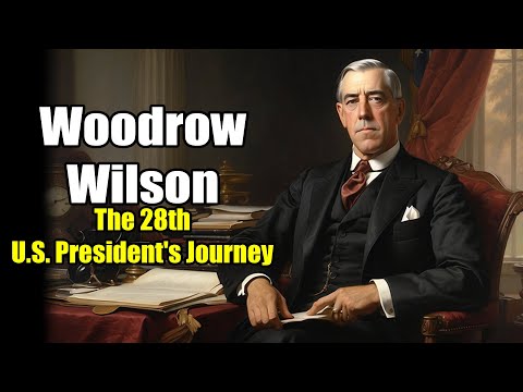 Woodrow Wilson: The 28th U.S. President's Journey (1856 - 1924) #history #woodrowwilson #ushistory