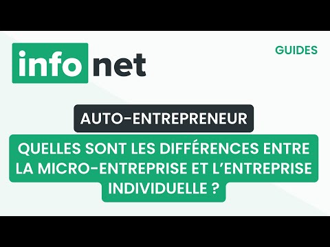 Quelles sont les différences entre la micro-entreprise et l’entreprise individuelle ?
