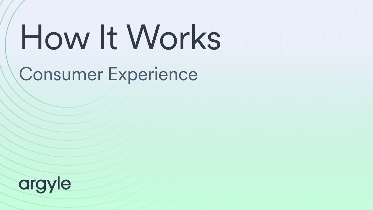 How It Works | Inside the Consumer Experience