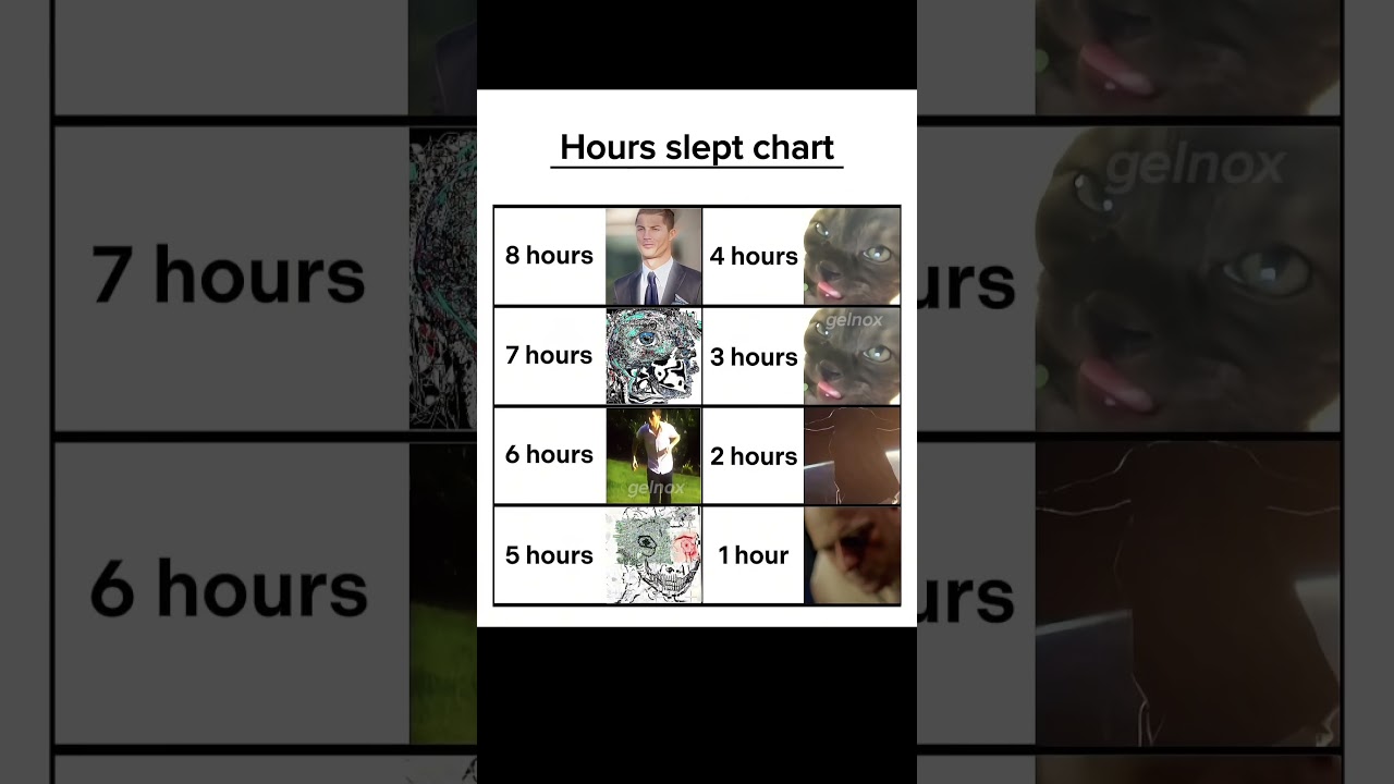Sleep chart