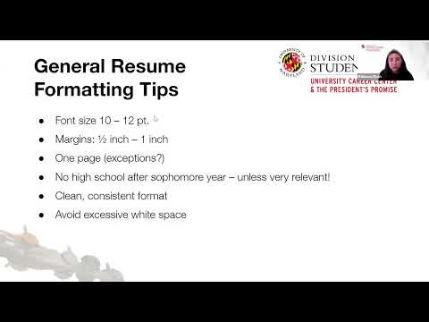 How to Write a Technical Resume