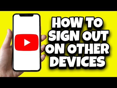 How To Sign Out YouTube From Other Devices (2023)