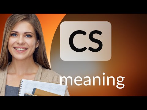 Cs | CS meaning