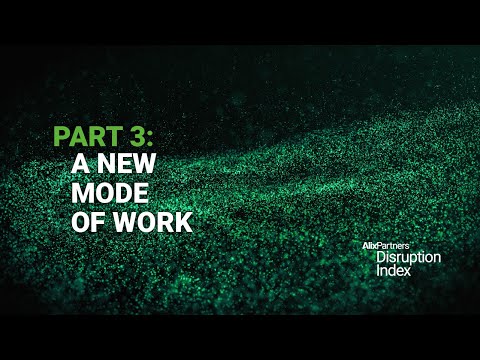 2023 AlixPartners Disruption Index: A new mode of work