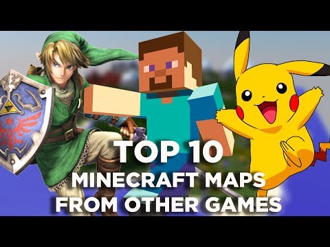Top 10 Minecraft Maps From Other Games | Best Minecraft Mods Countdown