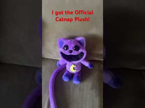 I got the official #catnap plush #poppyplaytime #justiceforpianosaurus
