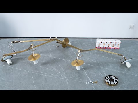 Cassiopeia Mobile Chandelier - Installation