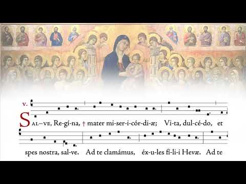Salve Regina (Mary, We Hail Thee), Simple Tone in Latin