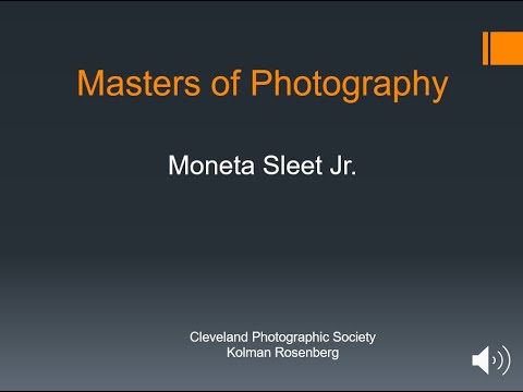 CPS Masters of Photography Series - Moneta Sleet, Jr