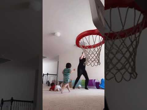 Making a compilation of ankle-breakers against your kids is ๐๐๐๐ ๐๐๐๐๐ ๐