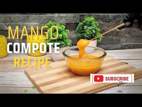 Mango Compote | Mango filling for cakes, tarts, pies & Cheesecake