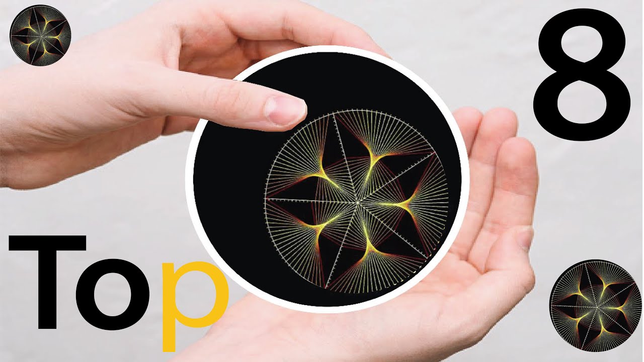 TOP 8 BEST String Art Pattern and crafts
