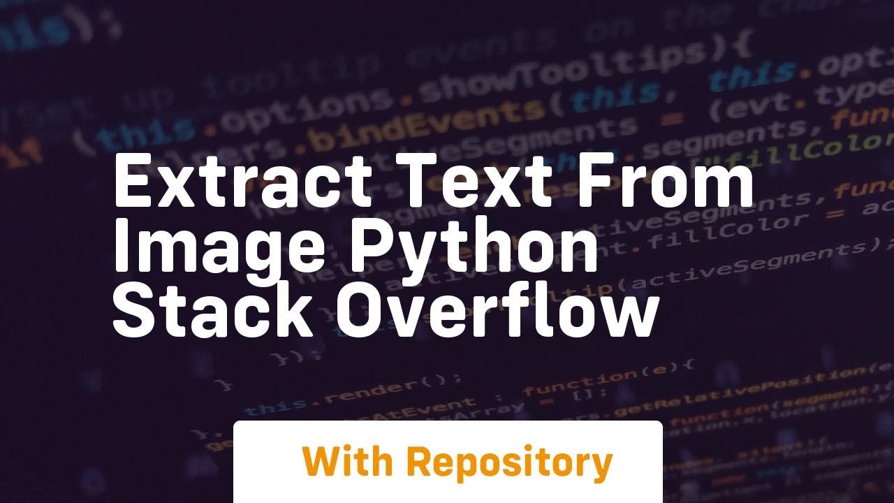 extract text from image python stack overflow
