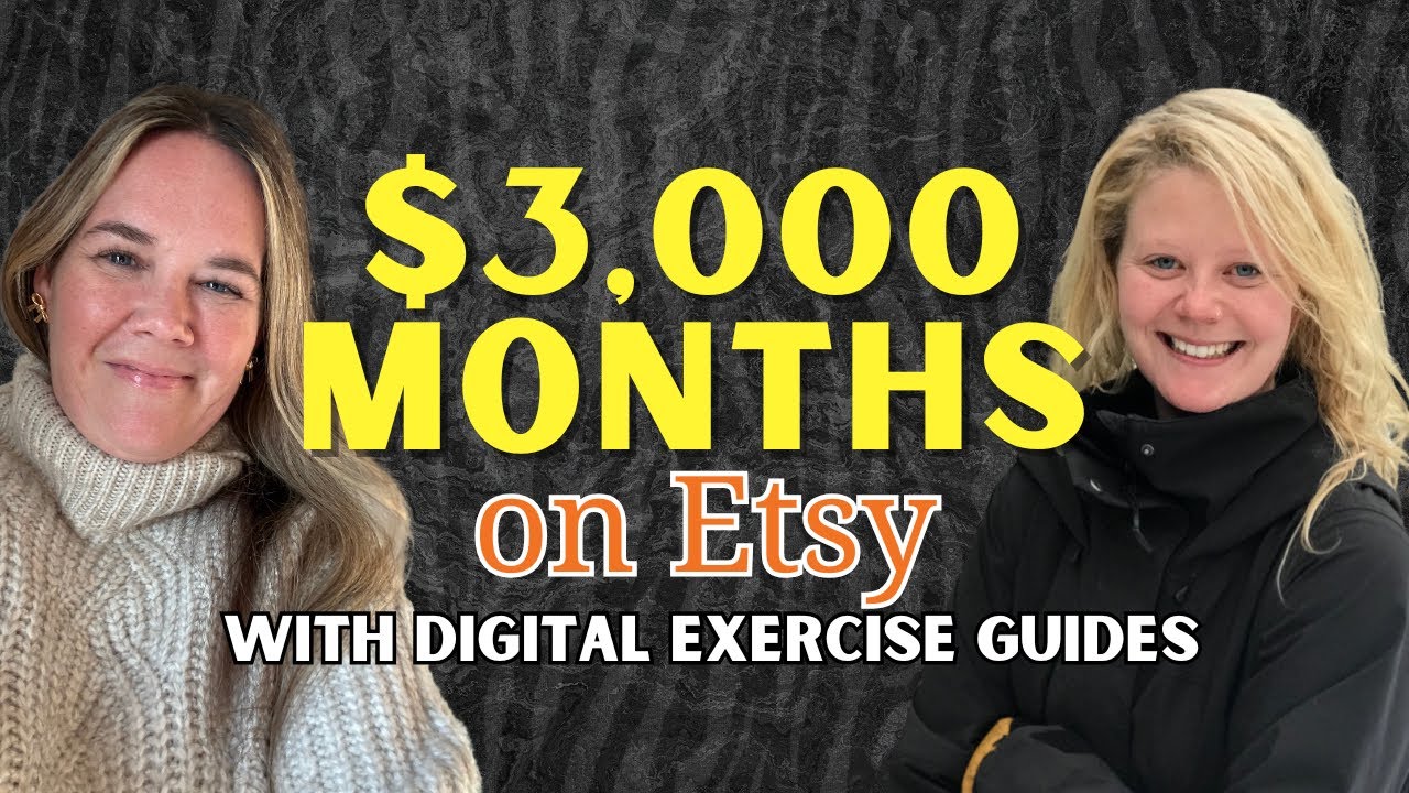 Ep 181 | $3k Months on Etsy with Digital Exercise Guides --with Emily Moravec