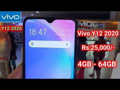 Vivo Y12 2020 Price in Pakistan | First Look and Specification