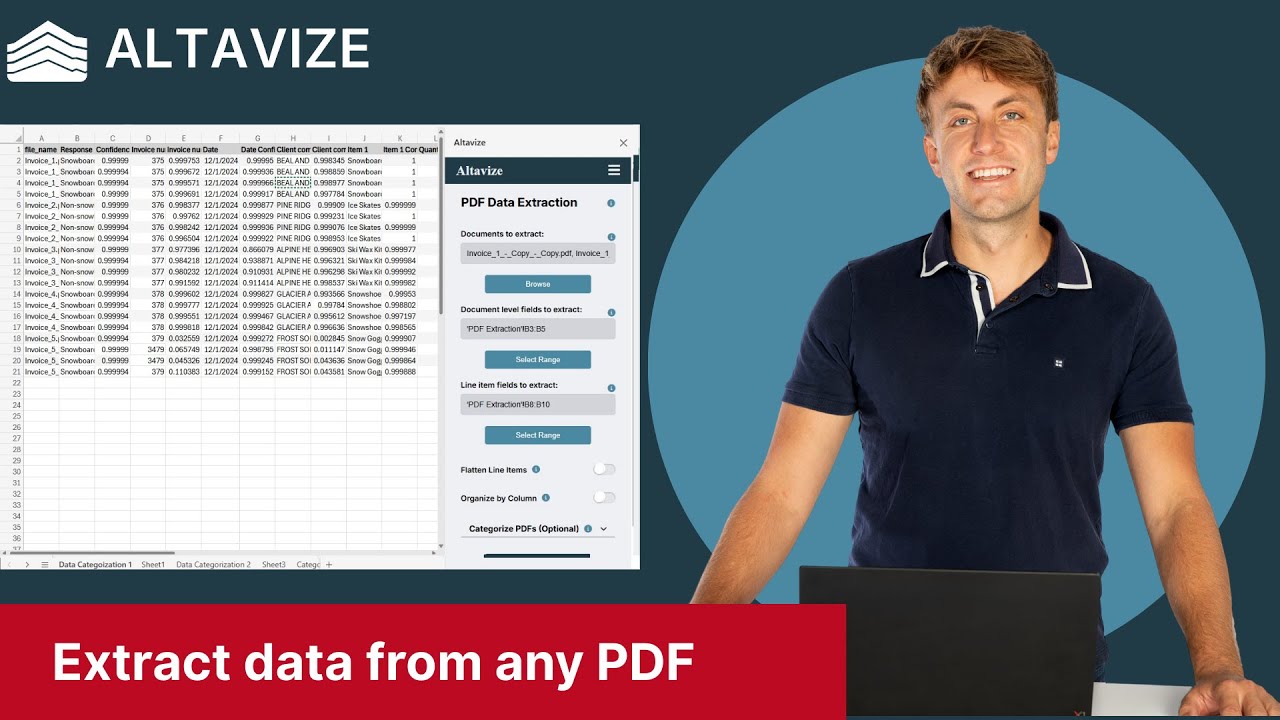 PDF Data Extraction Demo