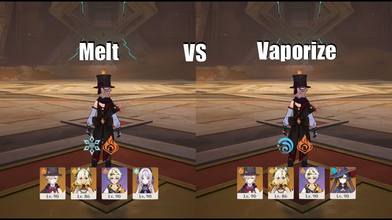 Melt VS Vaporize, Which team is better for Lyney? | Genshin Impact