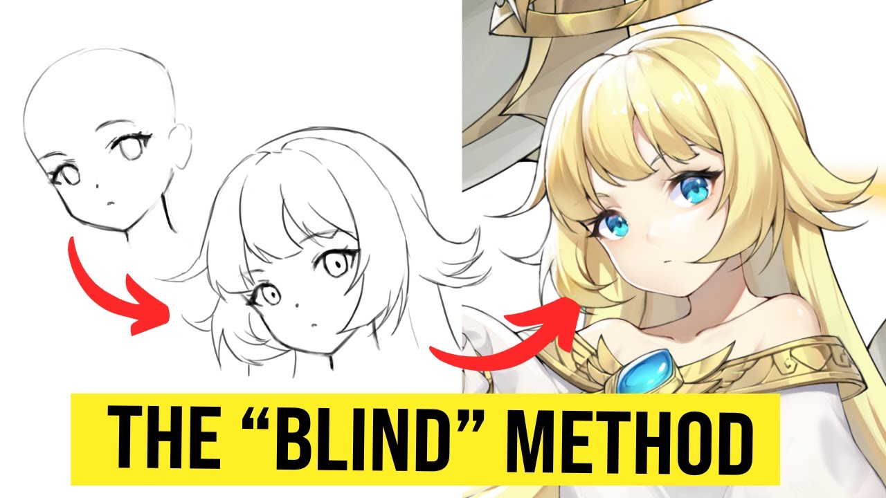 Mastering Art in One Hour: The Blind Method Explained | Galaxy.ai