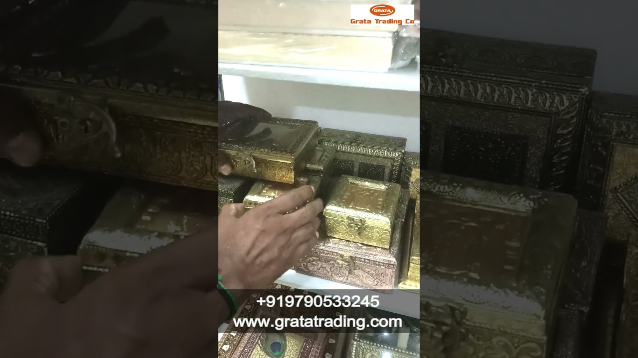 Dry Fruit Box For Gift (Empty) For Wedding-  Grata Trading Co #wholesale #exporter #shorts