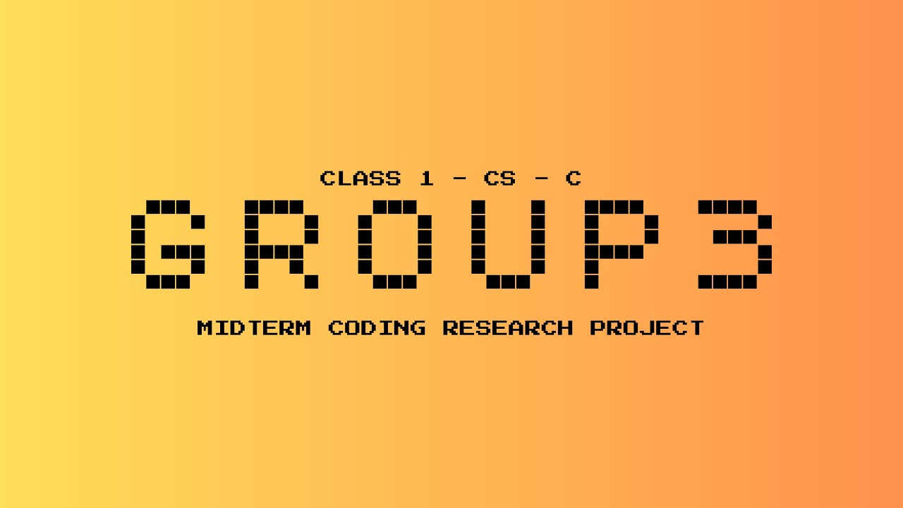 1CS C GROUP 3 [ MIDTERM ] PROJECT